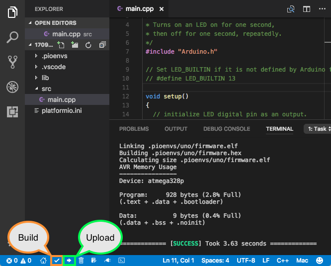 PlatformIO IDE For VSCode PlatformIO V6 1 Documentation